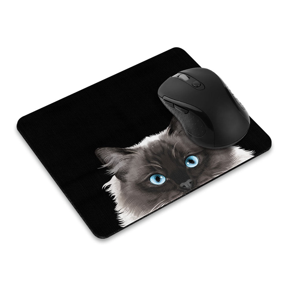 WIRESTER 8.66x7.08 in Rectangle Mouse Pad with Non-Slip Rubber Base for ...