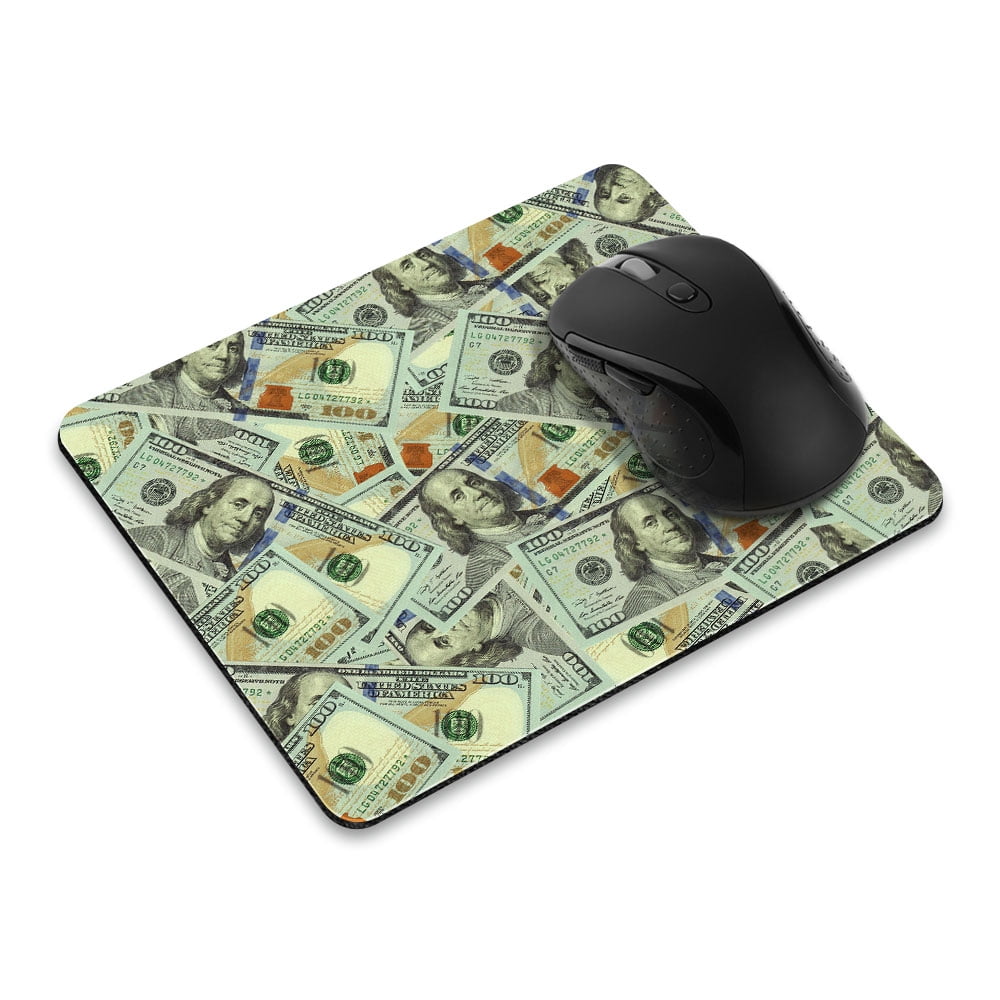 WIRESTER 8.66x7.08 in Rectangle Mouse Pad with Non-Slip Rubber Base for ...