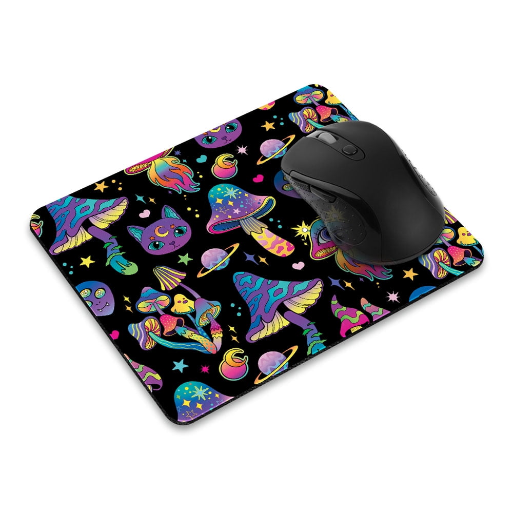 WIRESTER 8.66x7.08 in Rectangle Mouse Pad with Non-Slip Rubber Base for ...