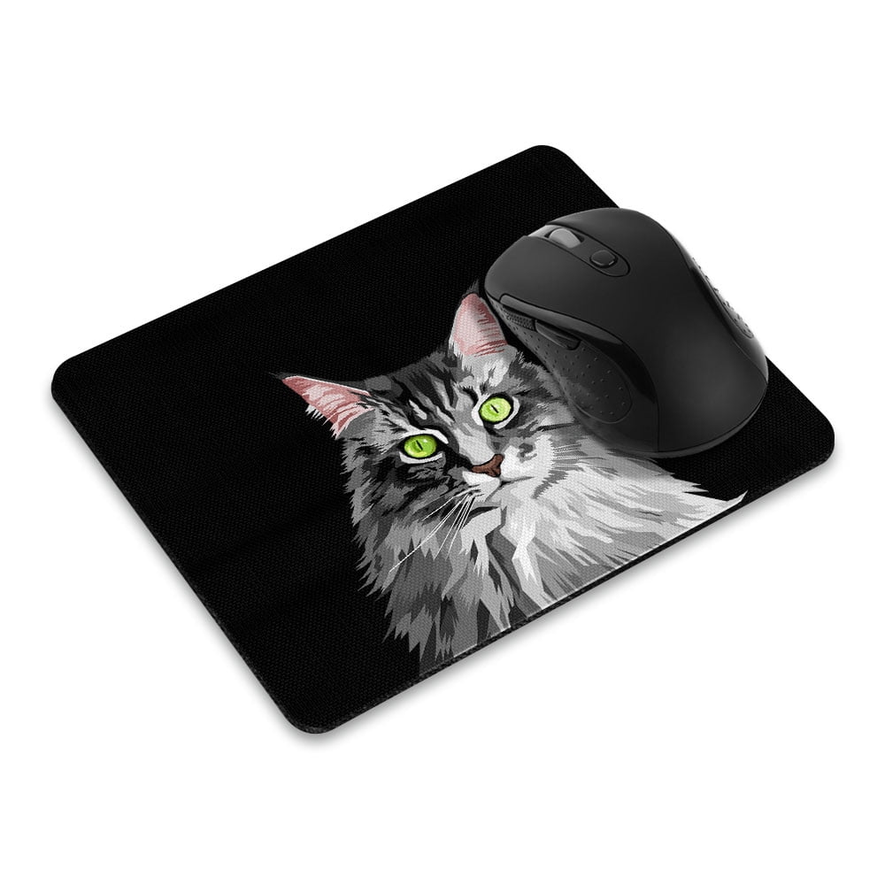WIRESTER 8.66x7.08 in Rectangle Mouse Pad with Non-Slip Rubber Base for ...