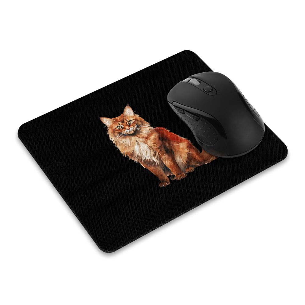 WIRESTER 8.66x7.08 in Rectangle Mouse Pad with Non-Slip Rubber Base for ...