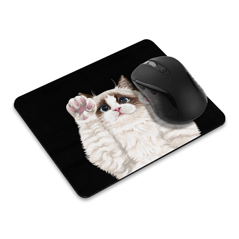 WIRESTER 8.66x7.08 in Rectangle Mouse Pad with Non-Slip Rubber Base for ...