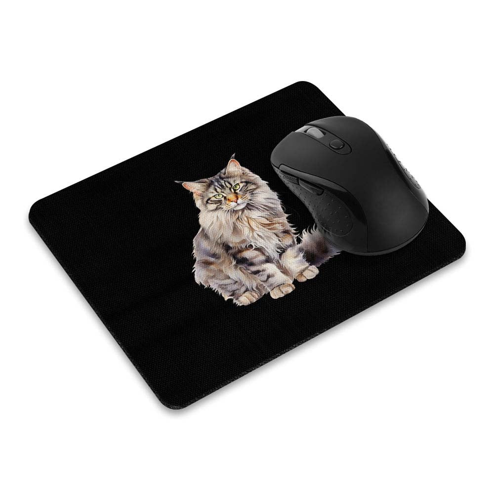WIRESTER 8.66x7.08 in Rectangle Mouse Pad with Non-Slip Rubber Base for ...