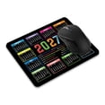 WIRESTER 8.66x7.08 in Rectangle Mouse Pad with Non-Slip Rubber Base for ...
