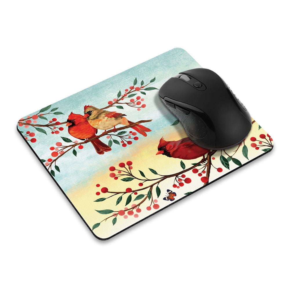 WIRESTER 8.66x7.08 in Rectangle Mouse Pad with Non-Slip Rubber Base for ...