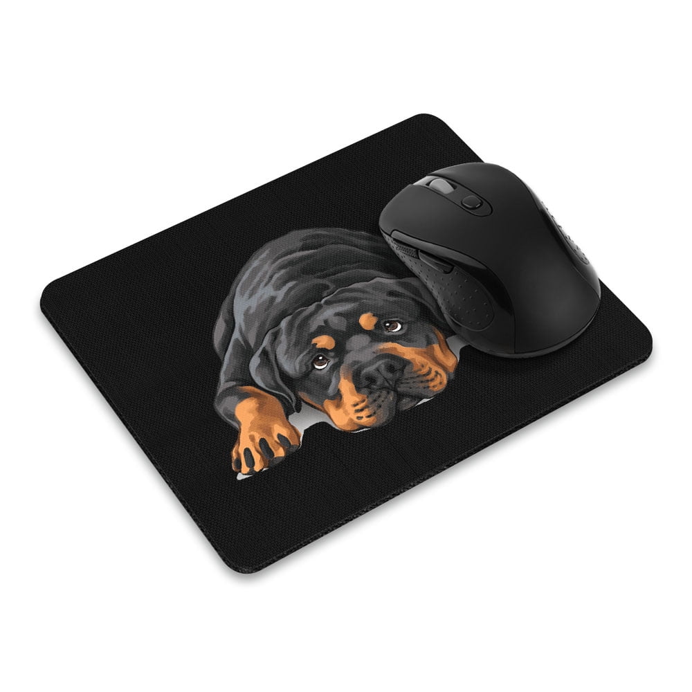 WIRESTER 8.66x7.08 in Rectangle Mouse Pad with Non-Slip Rubber Base for ...