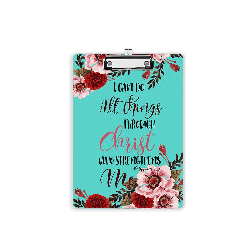 WIRESTER Acrylic Clipboard Silver Clip, Designed for Classroom School ...