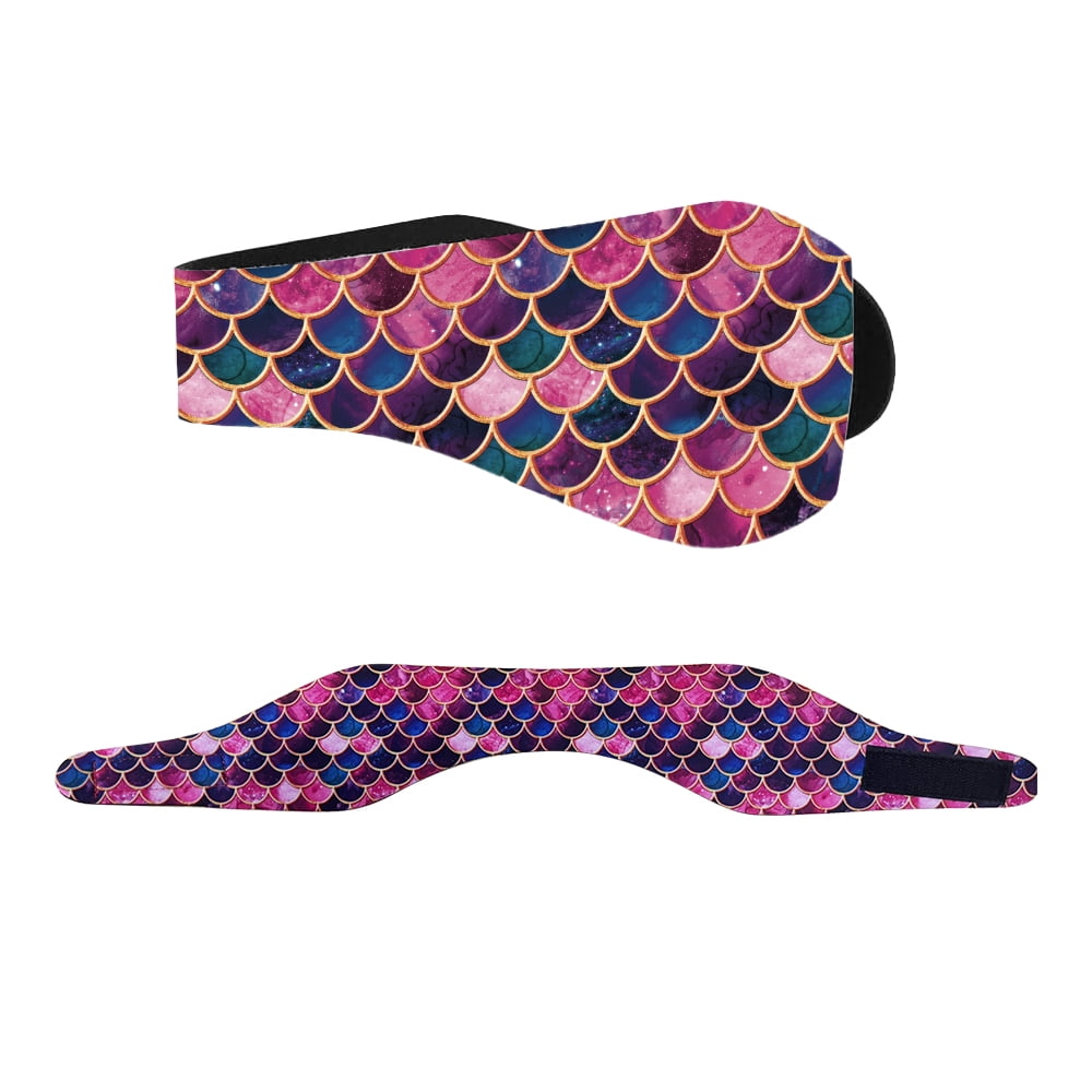 WIRESTER Adjustable Swimming Headbands Ear Bands Waterproof Protection ...