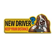 (3 pack) Imagine This Caution New Driver Removable and Reusable Yellow ...