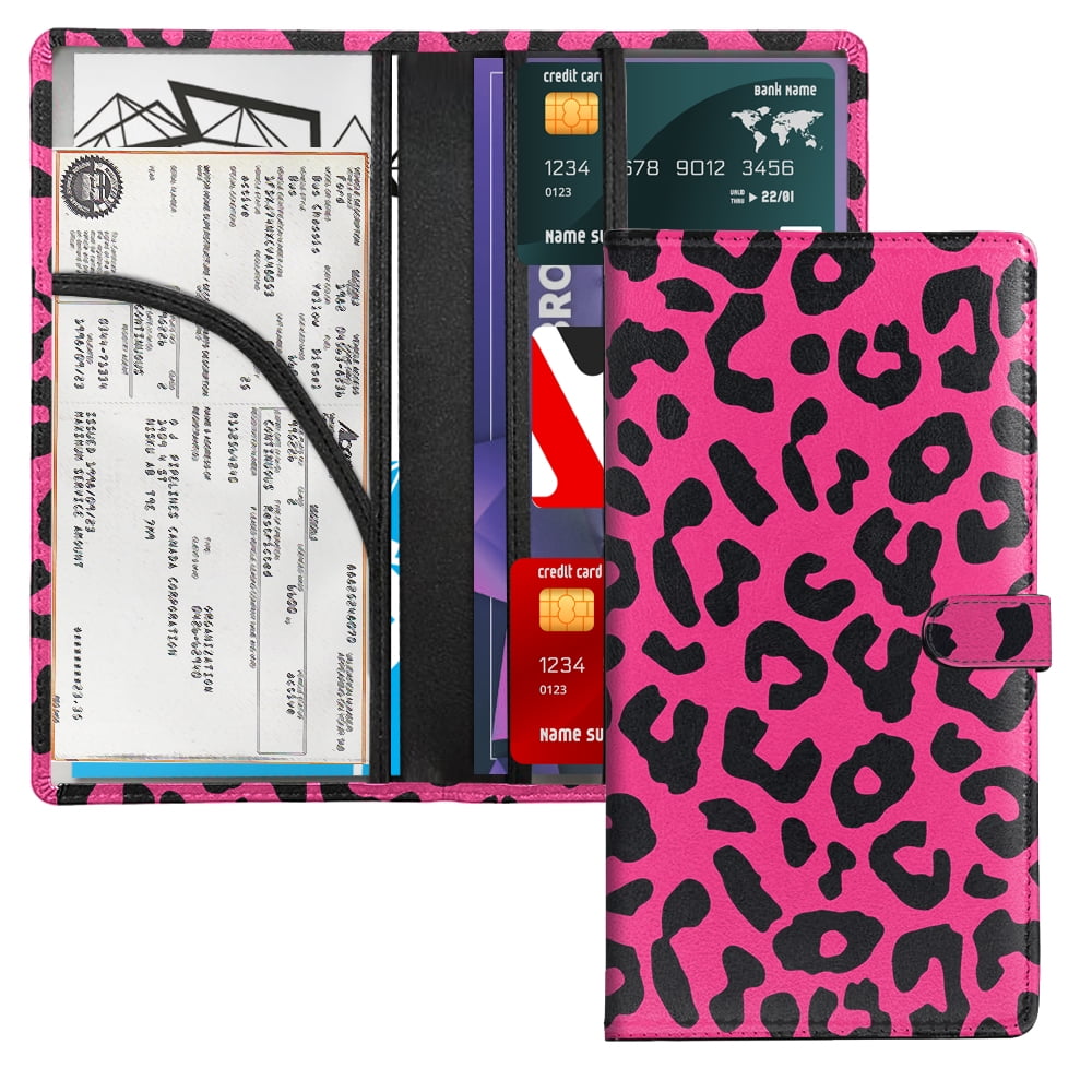WIRESTER PU Leather Car Registration and Insurance Holder WIRESTER PU Leather Car Registration and Insurance Holder