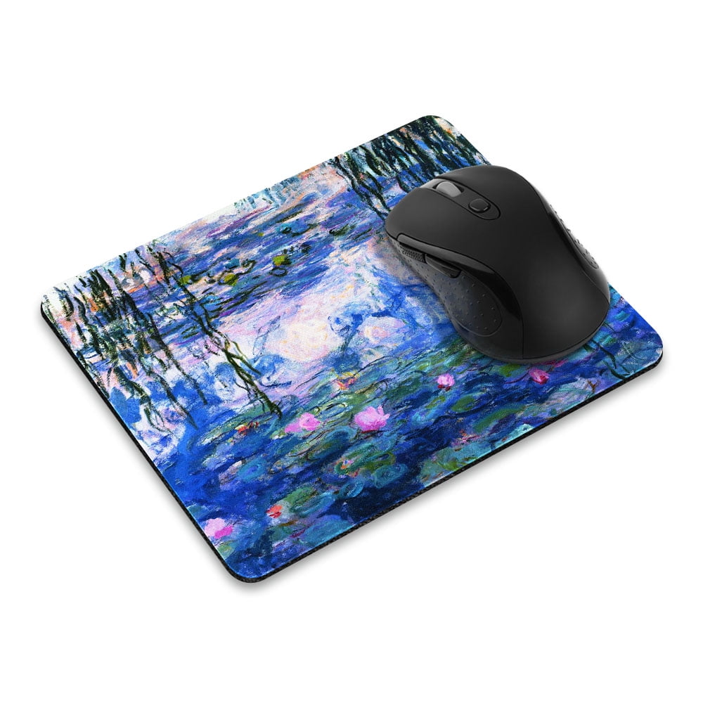 WIRESTER 8.66x7.08 in Rectangle Mouse Pad with Non-Slip Rubber Base for ...