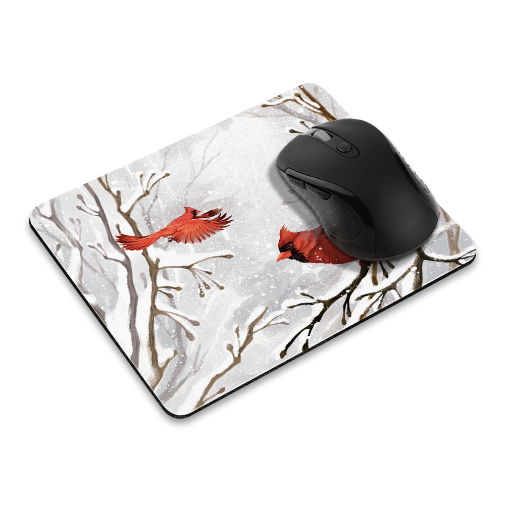 WIRESTER 8.66x7.08 in Rectangle Mouse Pad with Non-Slip Rubber Base for ...