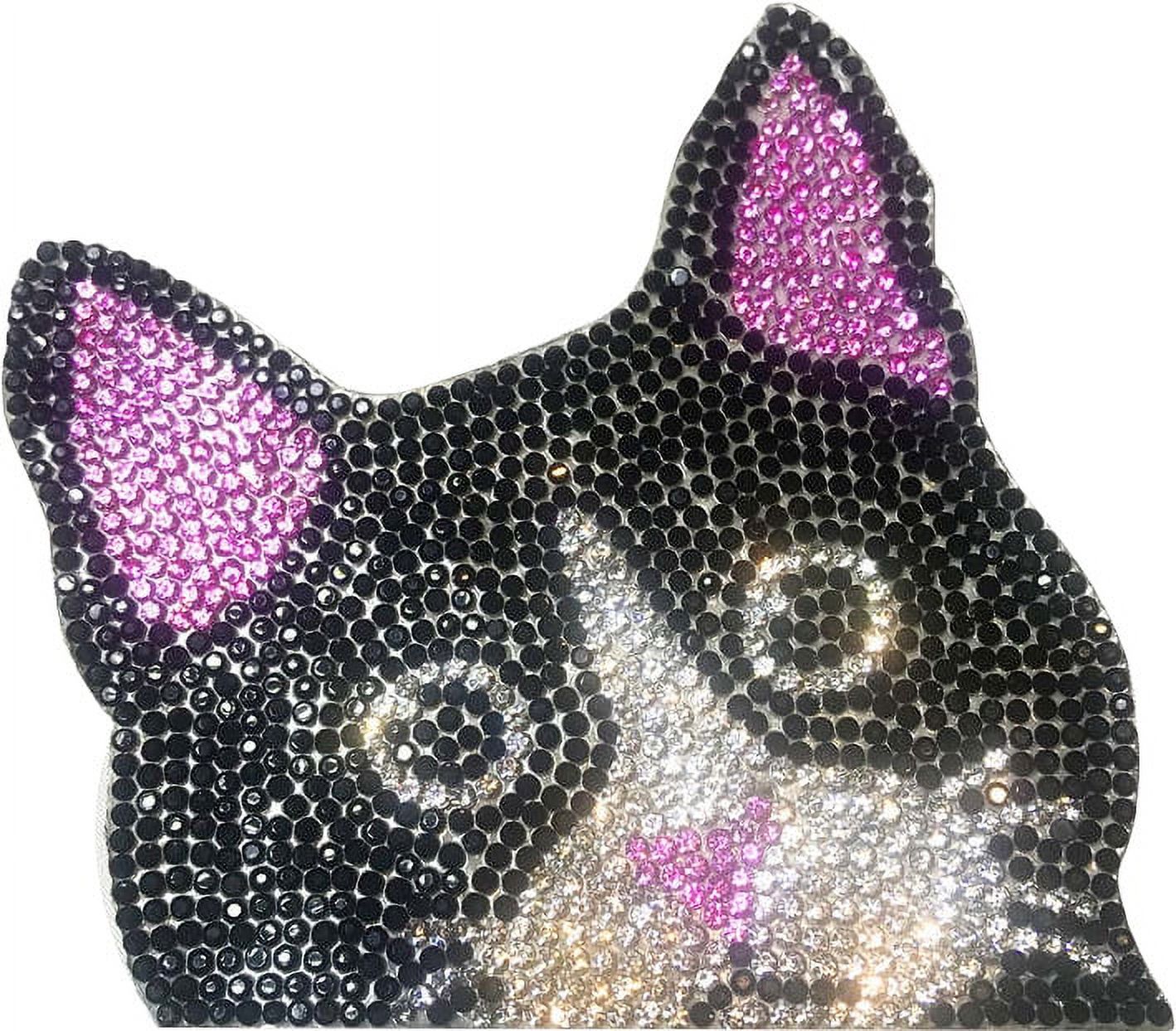 WIRESTER Self-Adhesive Decorative Rhinestones Sticker 3.93 inches (10cm ...