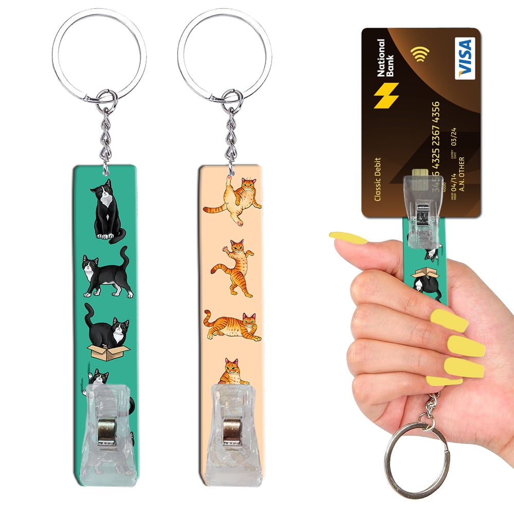 WIRESTER Set of 2pcs Credit Card Puller, Debit Bank Card Grabber for ...