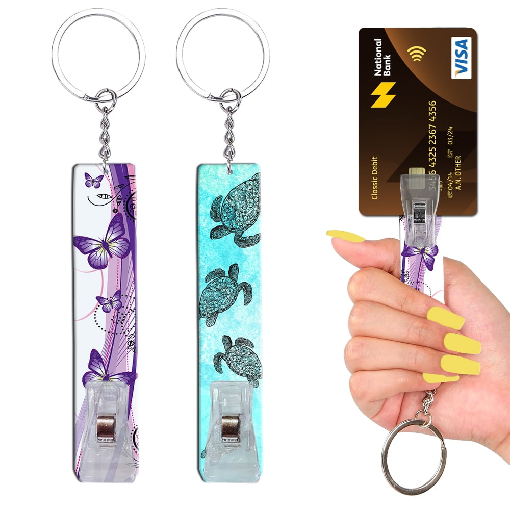 WIRESTER Set of 2pcs Credit Card Puller, Debit Bank Card Grabber for ...