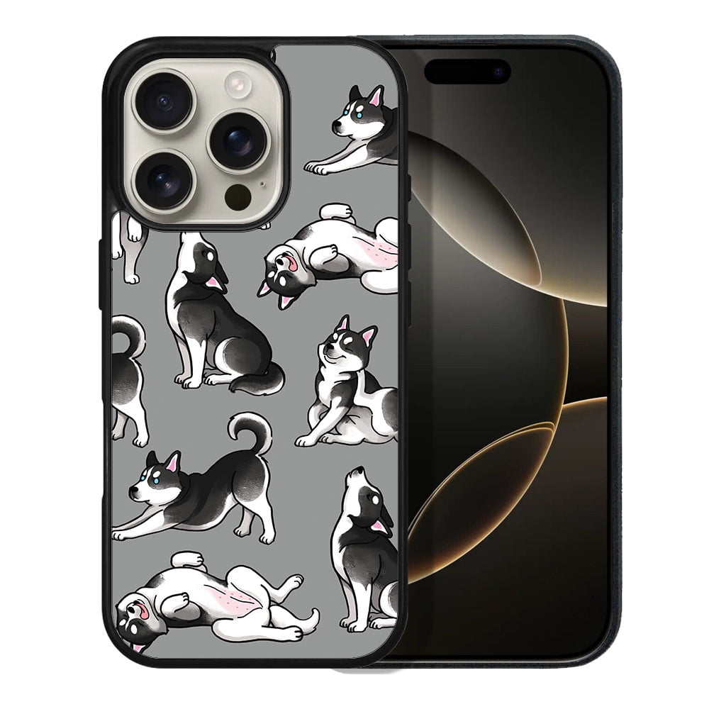 WIRESTER Shockproof Soft Rubber Cover Case for Apple iPhone 16 Pro 6.3 ...