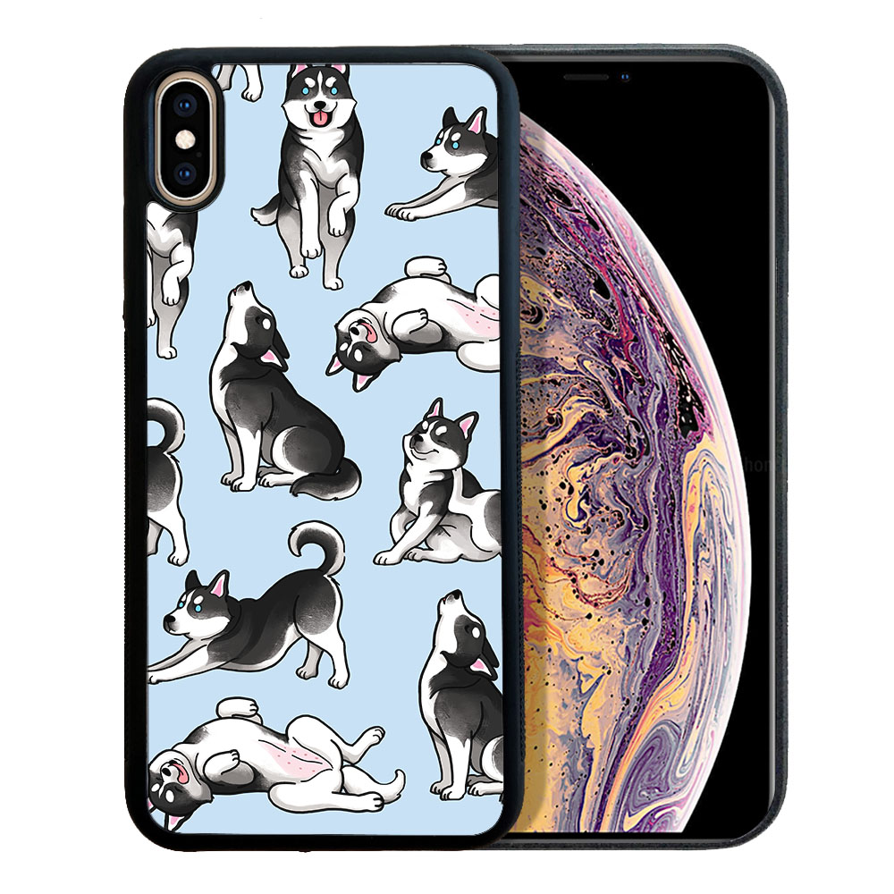 WIRESTER Shockproof Soft Rubber Cover Case for Apple iPhone X, Siberian ...