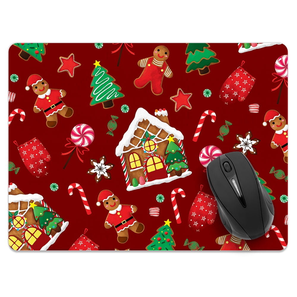 WIRESTER 13.77x10.23 in Rectangle Mouse Pad with Non-Slip Rubber Base ...