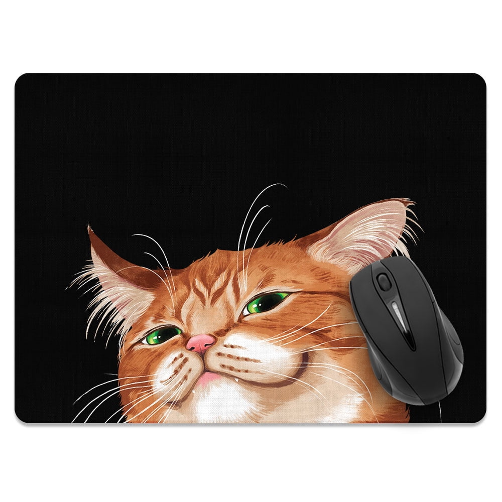 WIRESTER 13.77x10.23 in Rectangle Mouse Pad with Non-Slip Rubber Base ...
