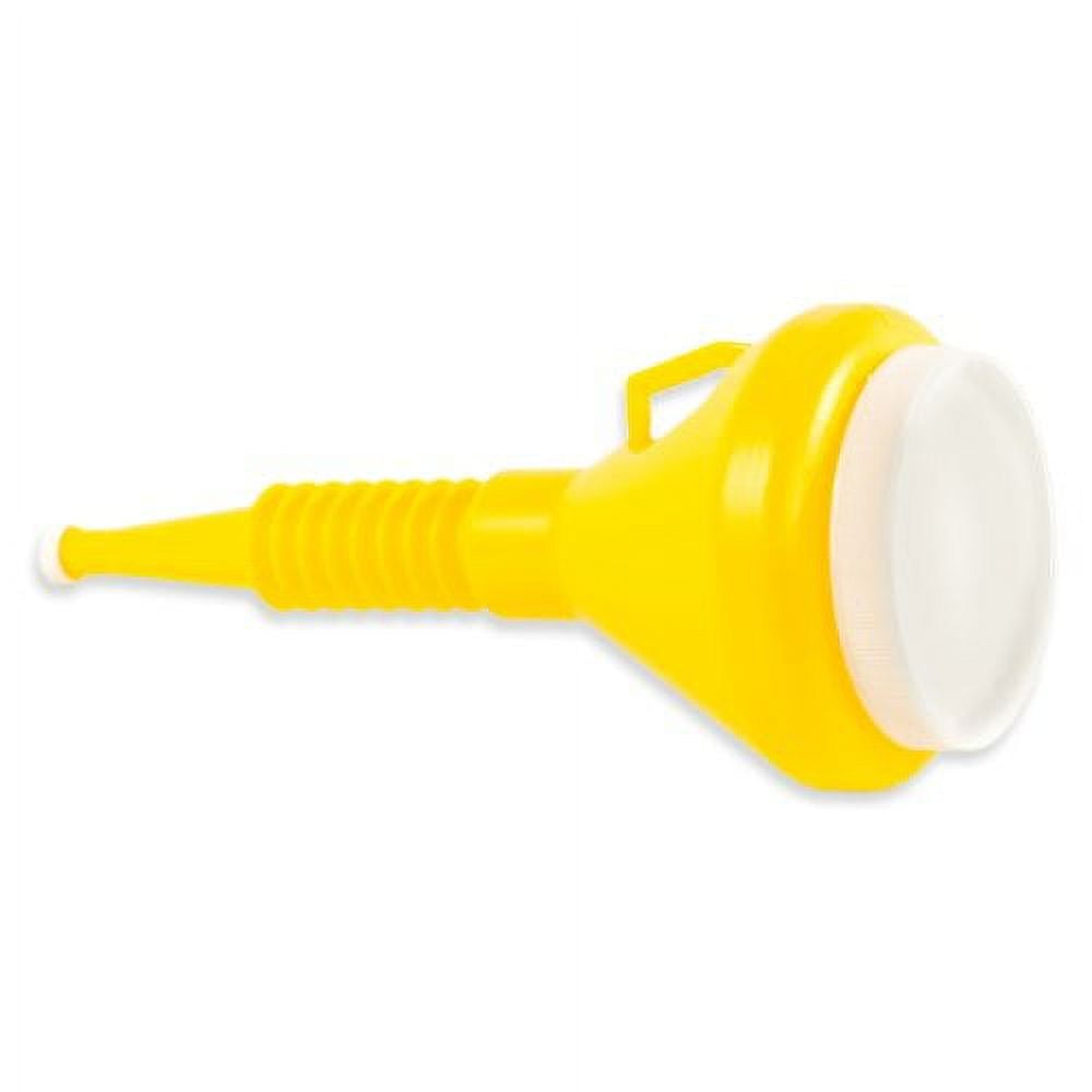 WIRTHCO 32135 Funnel King Yellow Double Capped Funnel - 1-1/2 Quart ...