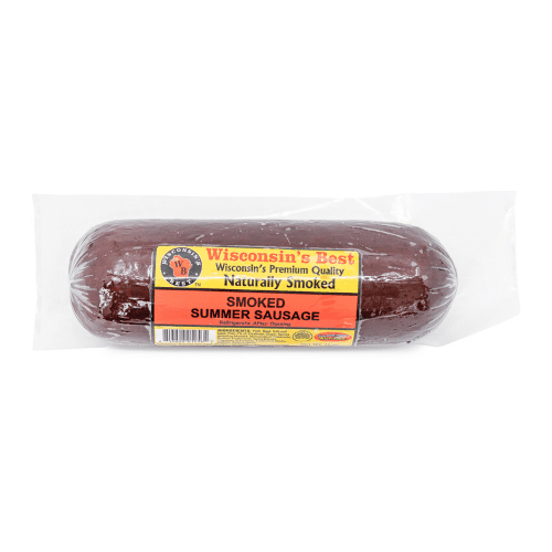 WISCONSIN'S BEST - Original Flavor Summer Sausage, 12oz. Keto Friendly ...