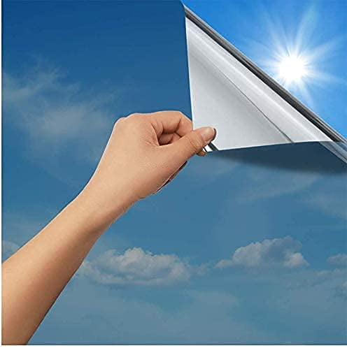 WISDOM One Way Mirror Window Film Daytime Privacy Sun Blocking Heat ...