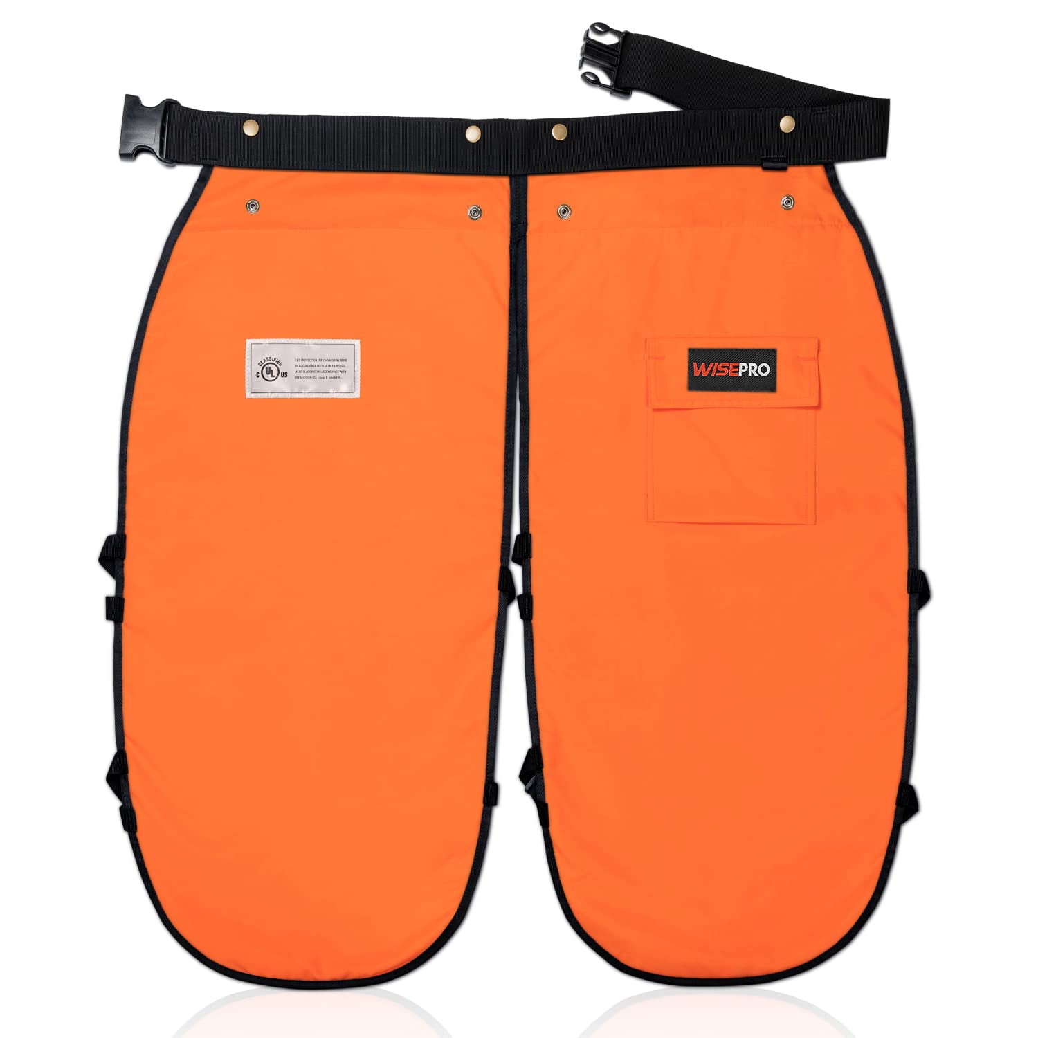 WISEPRO Forester Chainsaw Chaps, Chainsaw Safety Apron with Adjustable ...