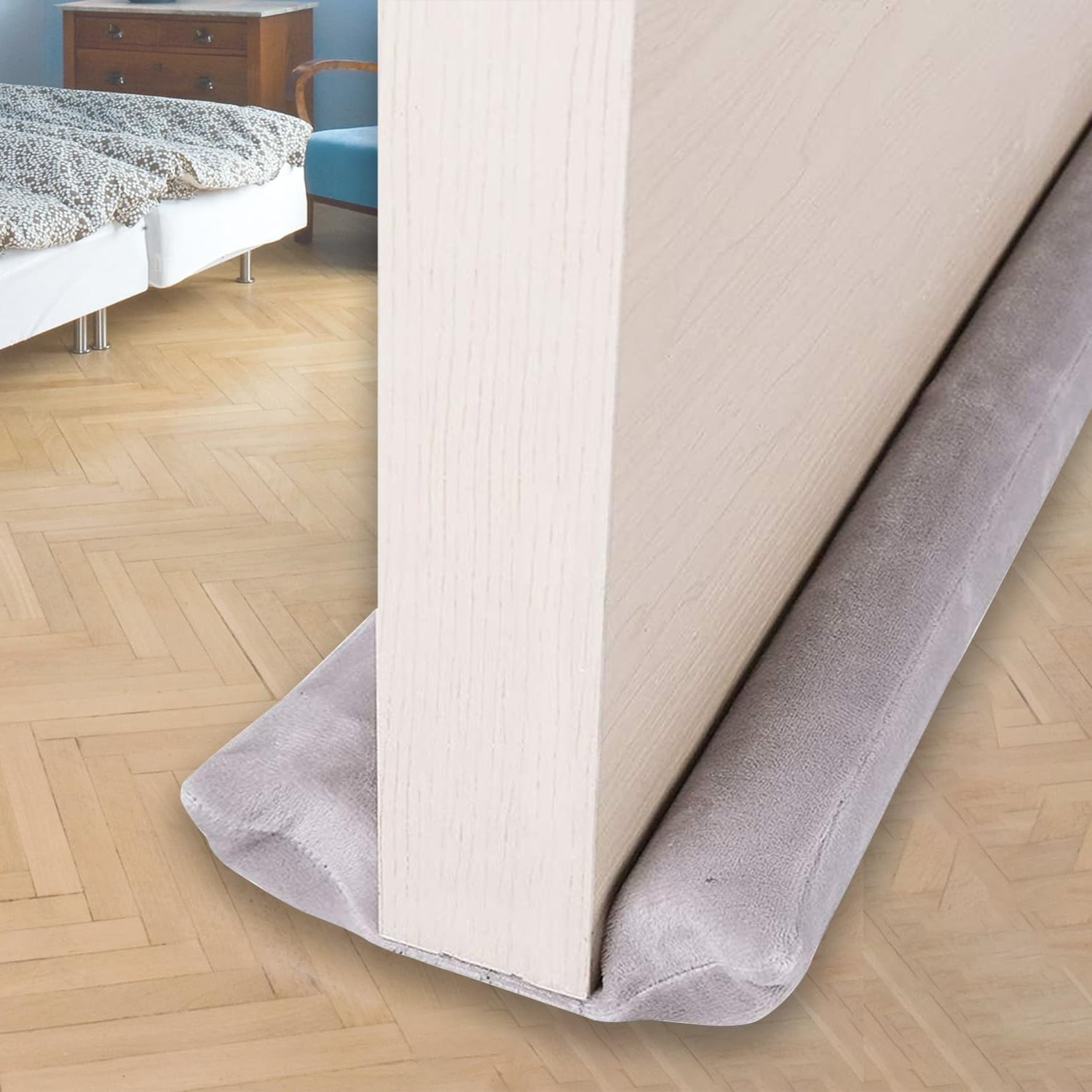 WISEPRO Home Intuition 36 Inch Under Door Stopper Machine-Washable Door ...