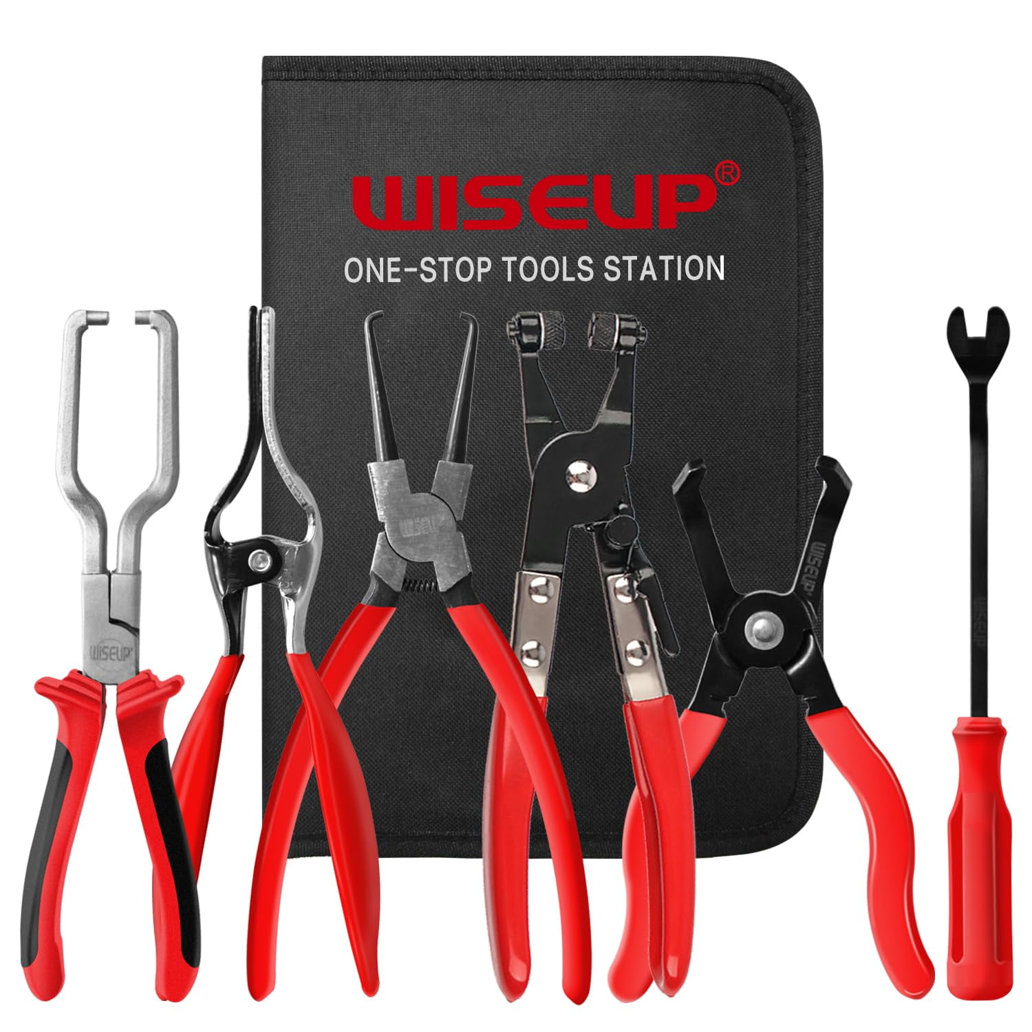 WISEUP Fuel Line Pliers Set, electrical disconnect pliers, hose removal ...
