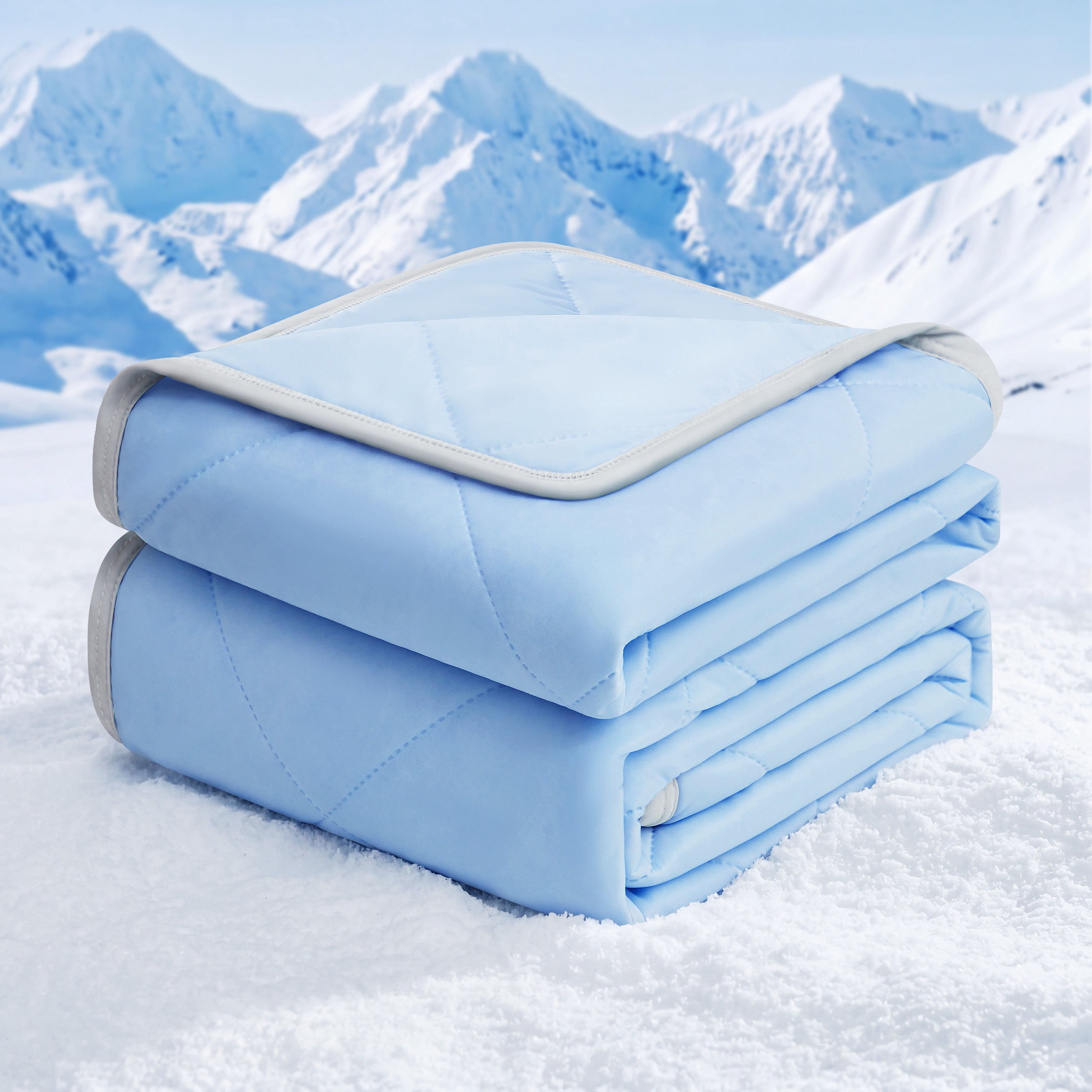 WISHEAD Cooling Blanket King Size, Cooling Comforter for Hot Sleepers ...