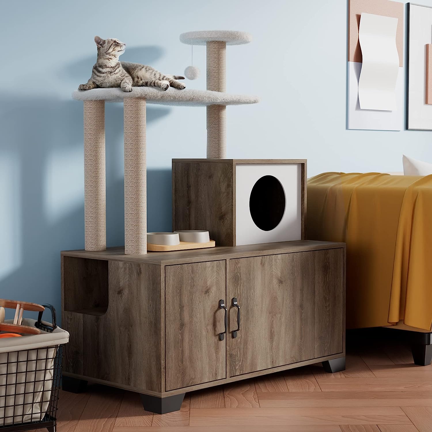 Ethan Pets Cat Box Tree - Walmart.com