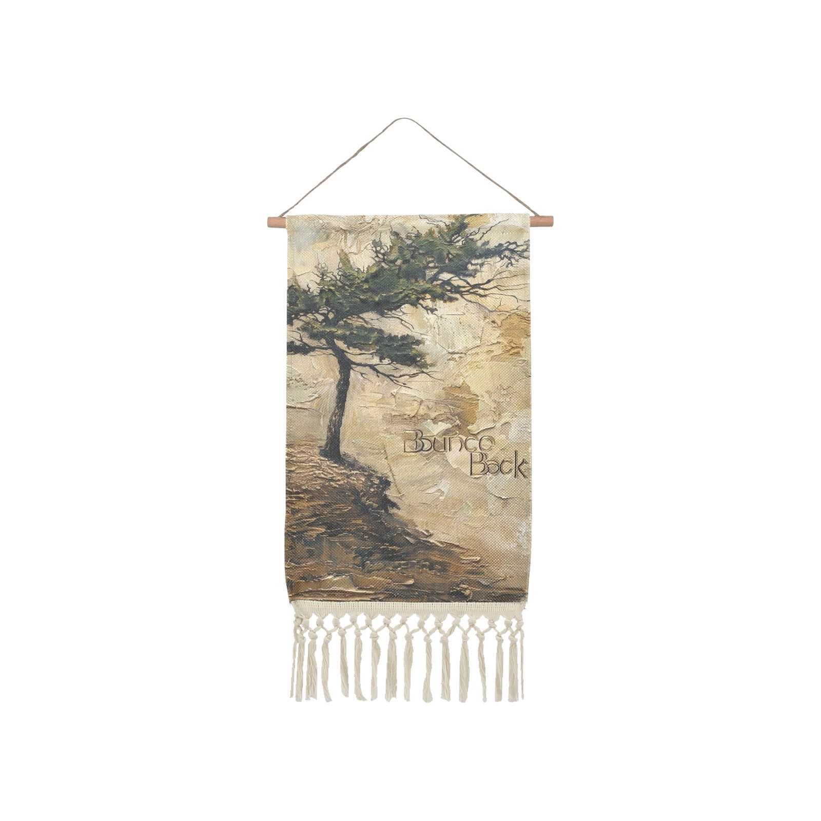 WISHTIME Tree of Life Hanging Poster- Printed on Linen with Wood Frames ...