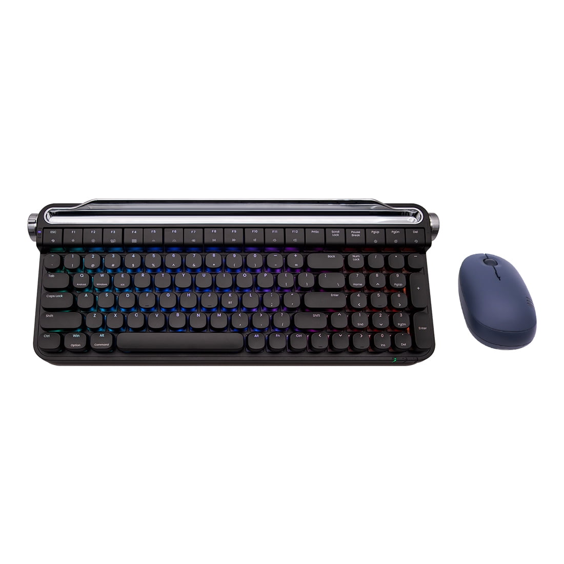 WISQGOO ACTTO B705 Retro Typewriter Keyboard Bluetooth,Vintage ...