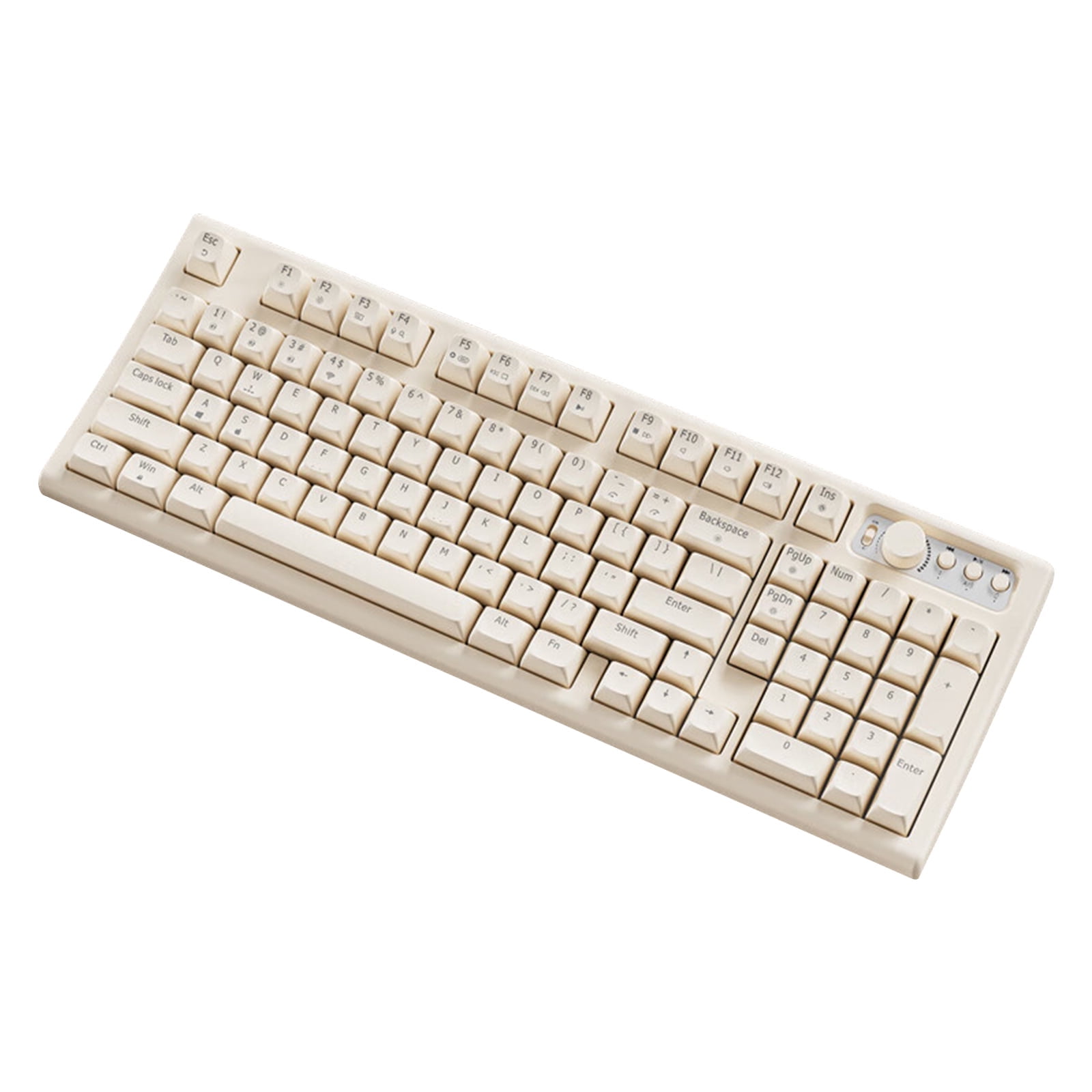 WISQGOO V97 Wireless Keyboard with RGB Backlighting Bluetooth and 2 ...