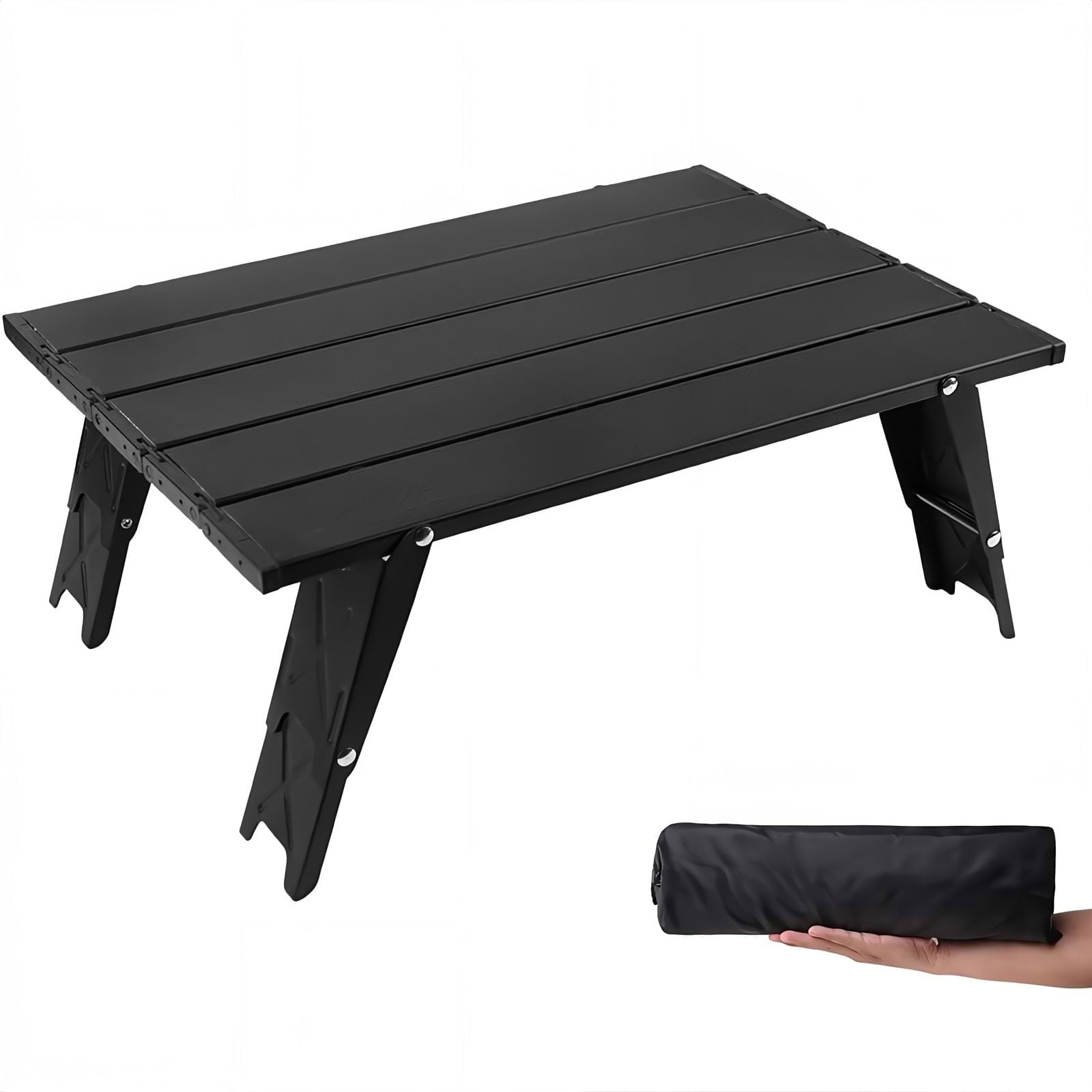 WISTA 1.17 lb Lightweight Folding Camping Table: Durable Portable ...