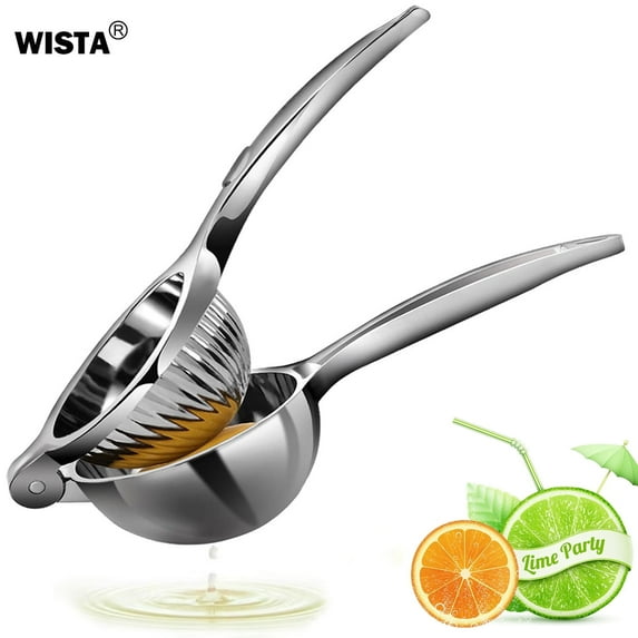 "Wista Large Stainless Steel Lemon Squeezer, Manual Citrus Juicer ...