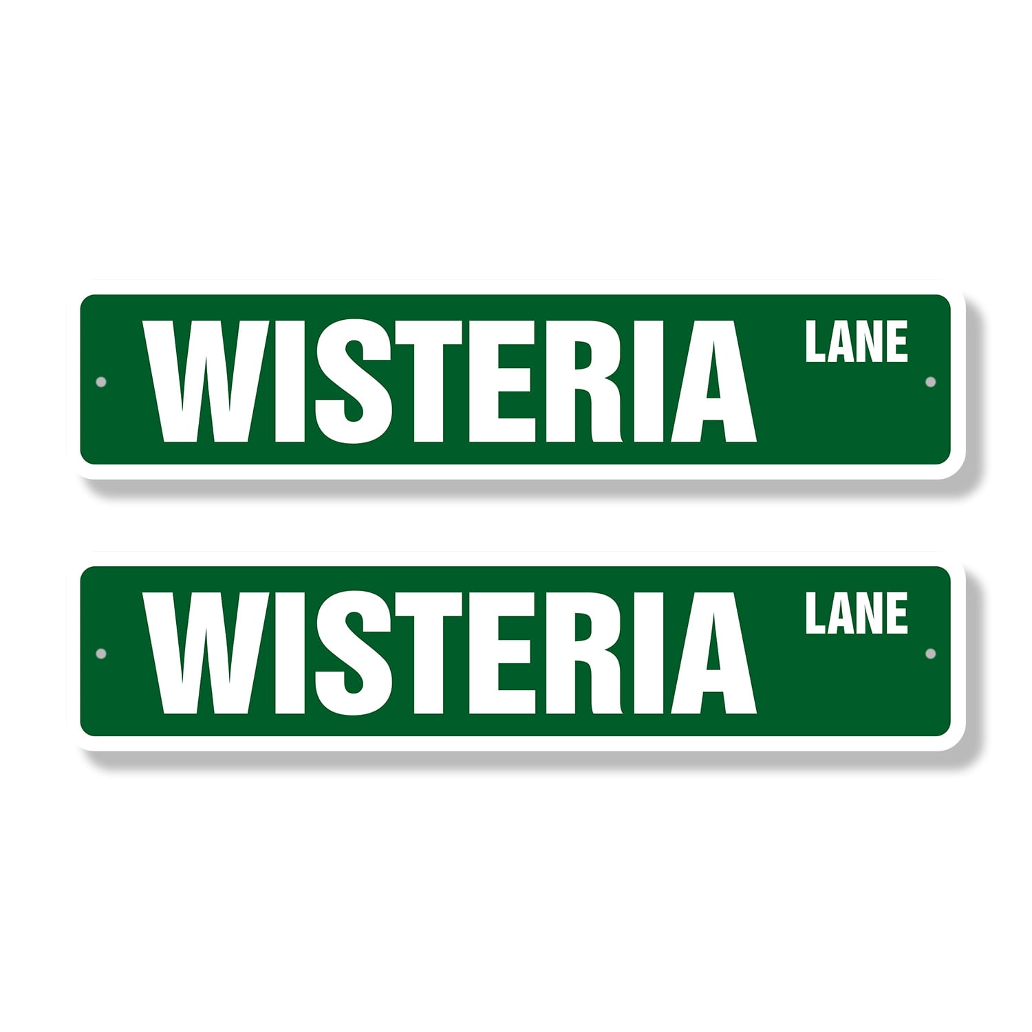 WISTERIA LANE Classic Street Sign (2 Pack) new signs road tv Desperate ...