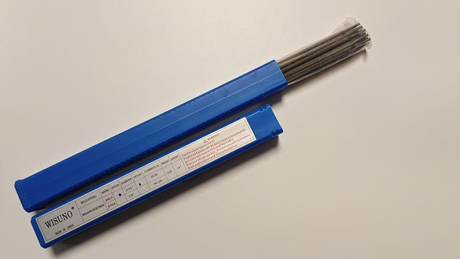 WISUNO Welding Rods,E6013 3/32'' 1LB,Carbon Steel Stick Electrodes ...