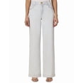 WIT & WISDOM womens Powder Blue Sam High Rise Wide Leg Jean, 0, Blue ...