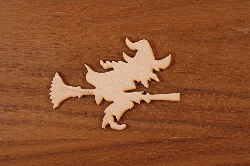 WITCH CUT OUT 1/8 x 3 PKG 15 laser cut wooden WITCH by WOODNSHOP ...