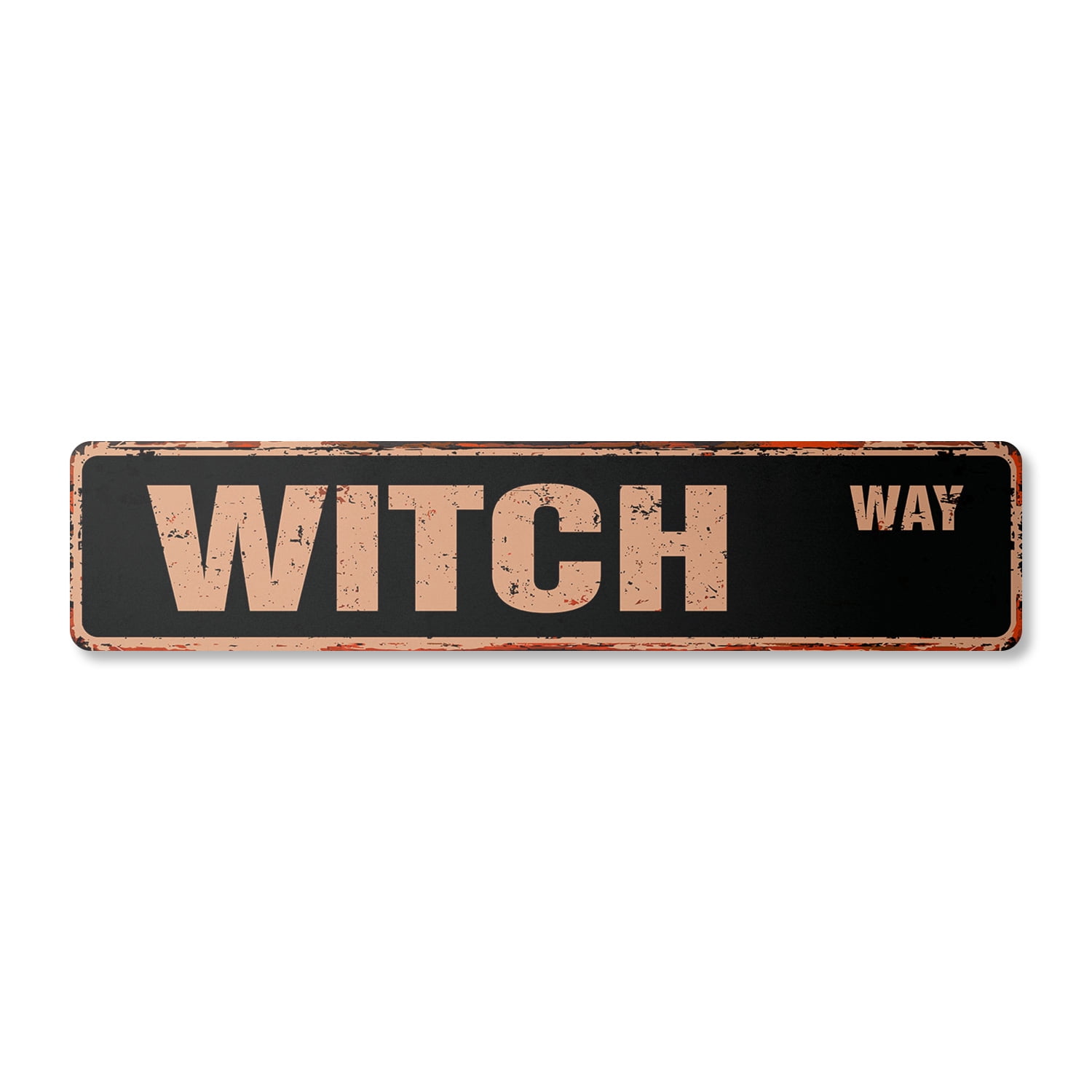 WITCH Vintage Plastic Street Sign witchraft witches signs wiccan ...