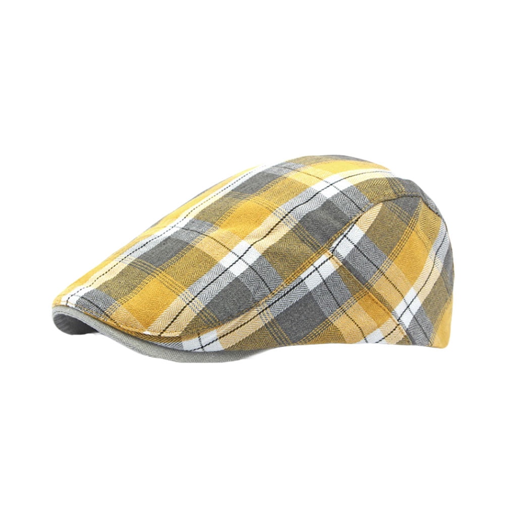 WITHMOONS Check Newsboy Hat Ivy Cap Gatsby Cabbie Driving Hunting Golf ...