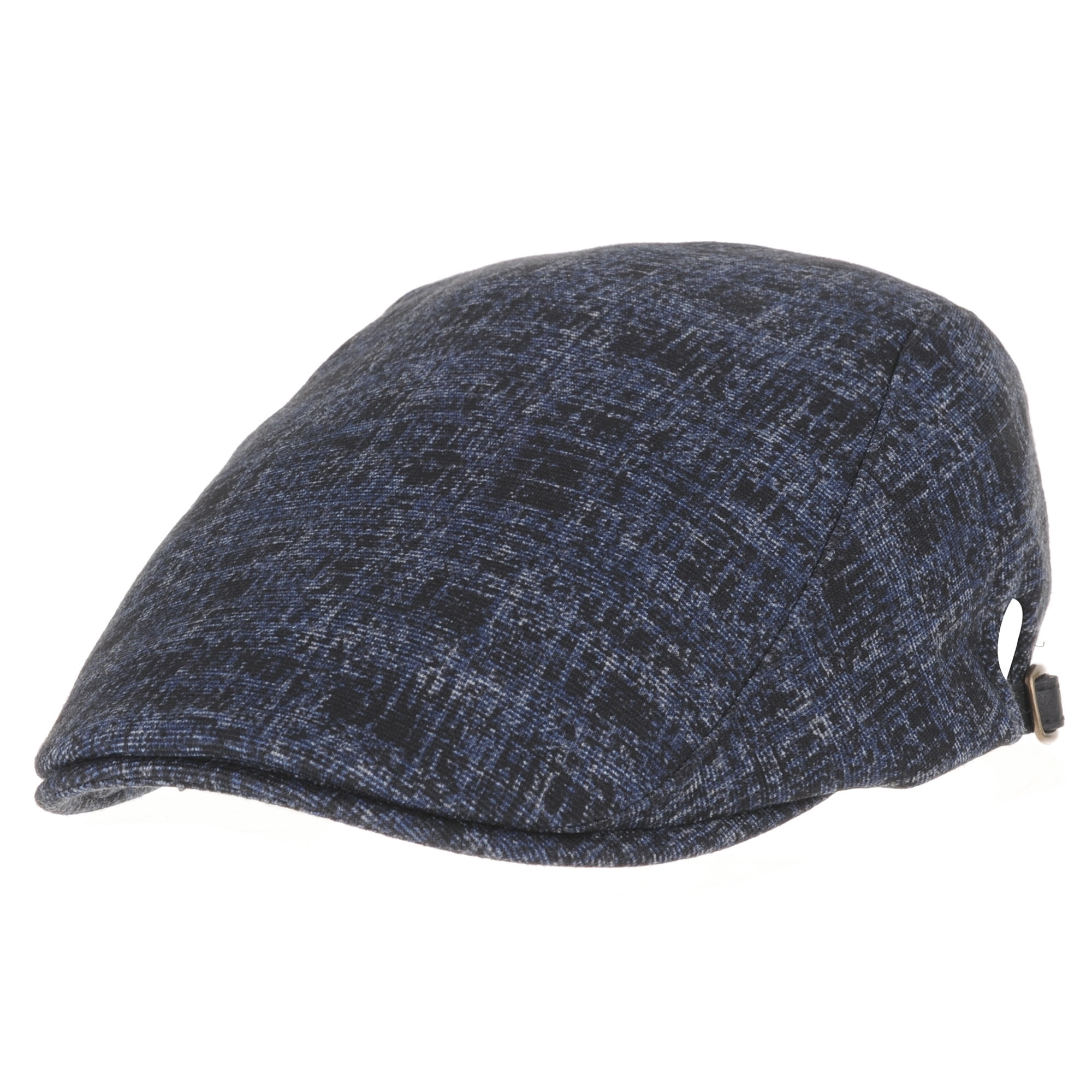 WITHMOONS Flat Cap Matrix Check Pattern Ivy Hat LD3417 (Blue) - Walmart.com