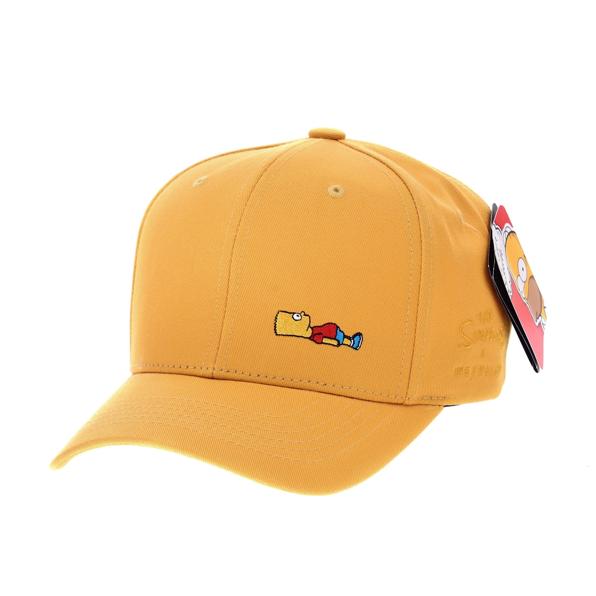 WITHMOONS The Simpsons Ball Cap Bart Simpson Lying Down Comics HL1716 ...