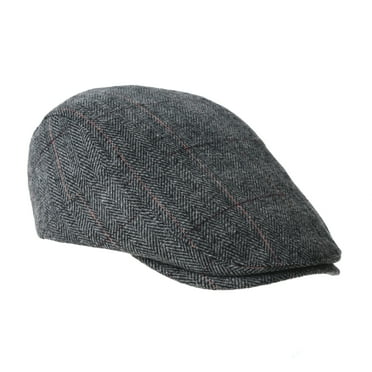 WITHMOONS Adjustable Newsboy Hats Cotton Tweed Ivy Flat Cap Irish Cabbie Gatsby Golf YZ30108 ...