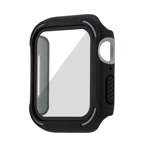 WITHit Black and Gray Dual Layer Rugged Bumper with Integrated Glass ...