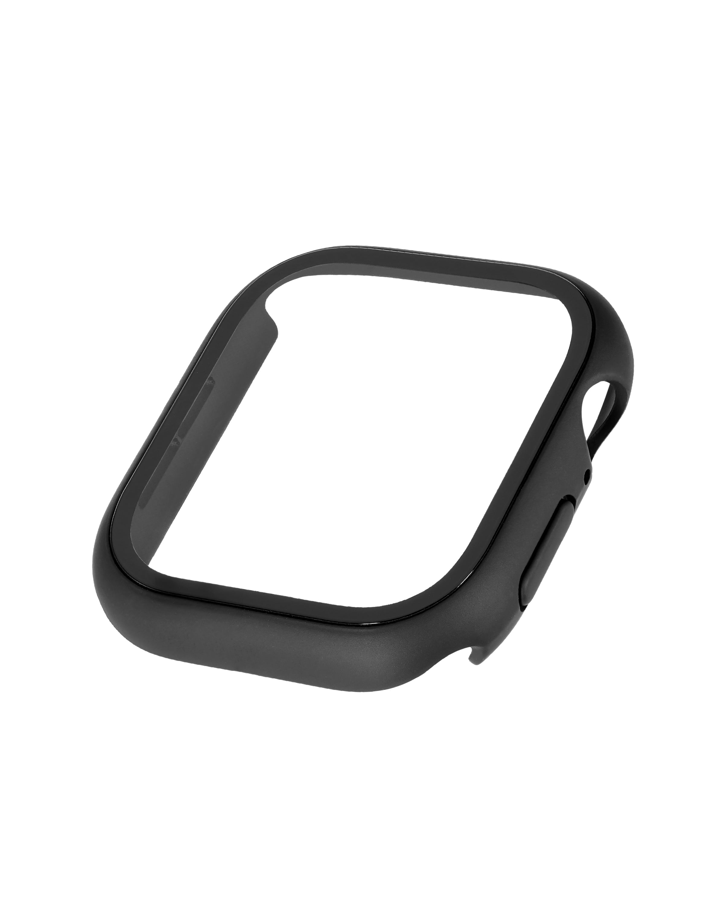 WITHit Full Protection Black Bumper with Glass Screen Protector for ...