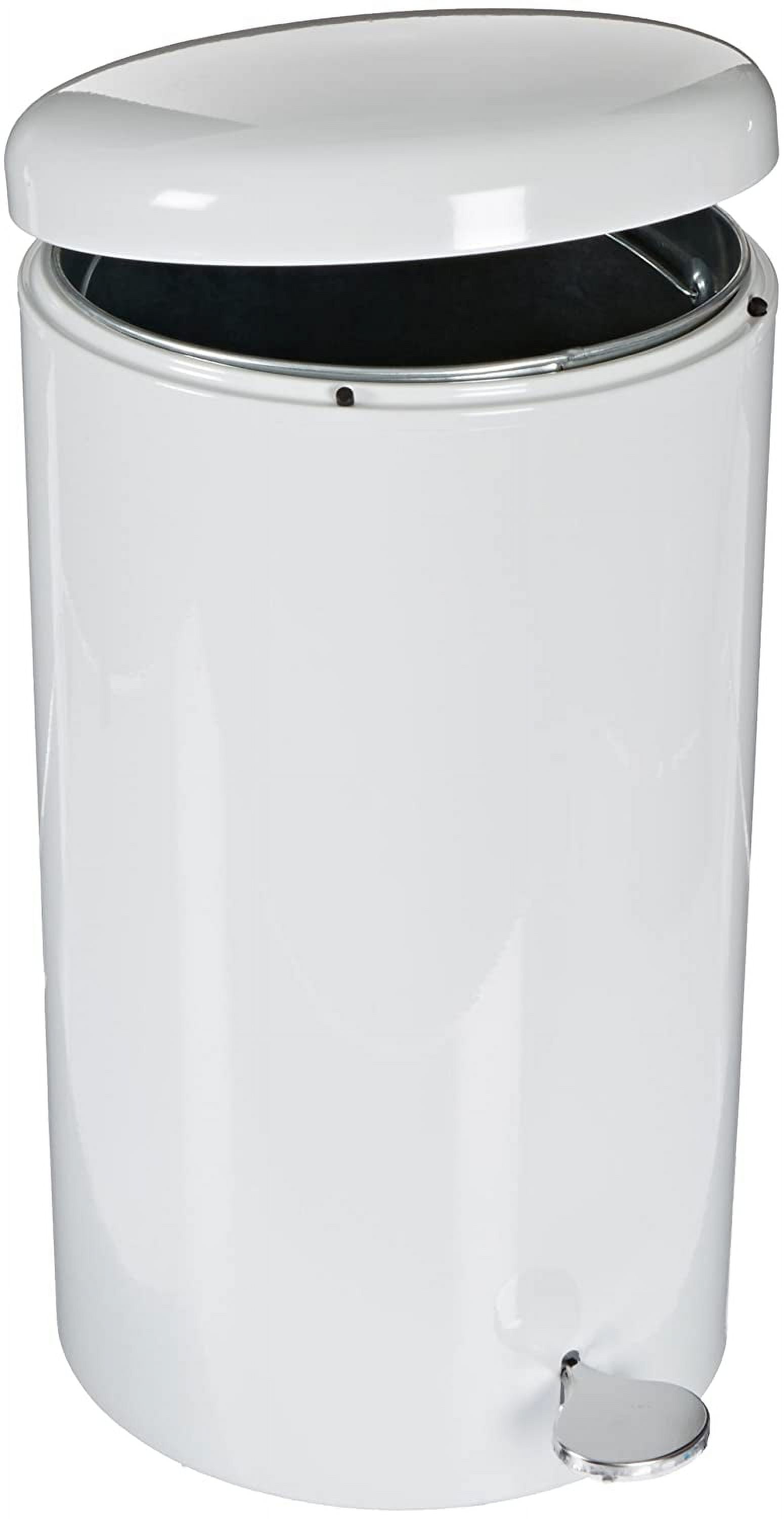 WITT 2270WH Stainless Steel Step On Can Biohazard Waste Container with ... WITT 2270WH Stainless Steel Step On Can Biohazard Waste Container with ...
