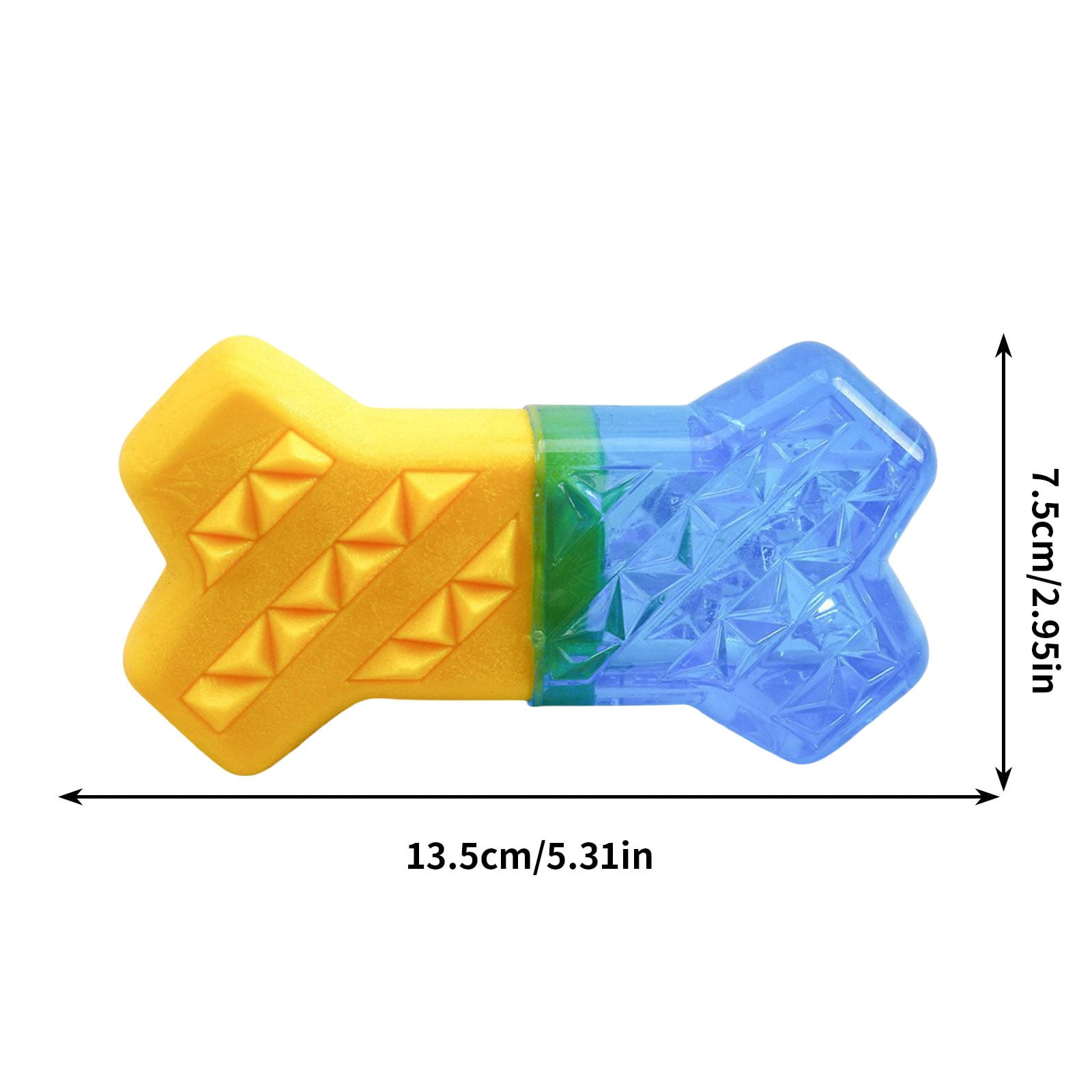 WITYUKE Refreshing Pet Chew Toy with Frozen Fruit Design, Soothing ...