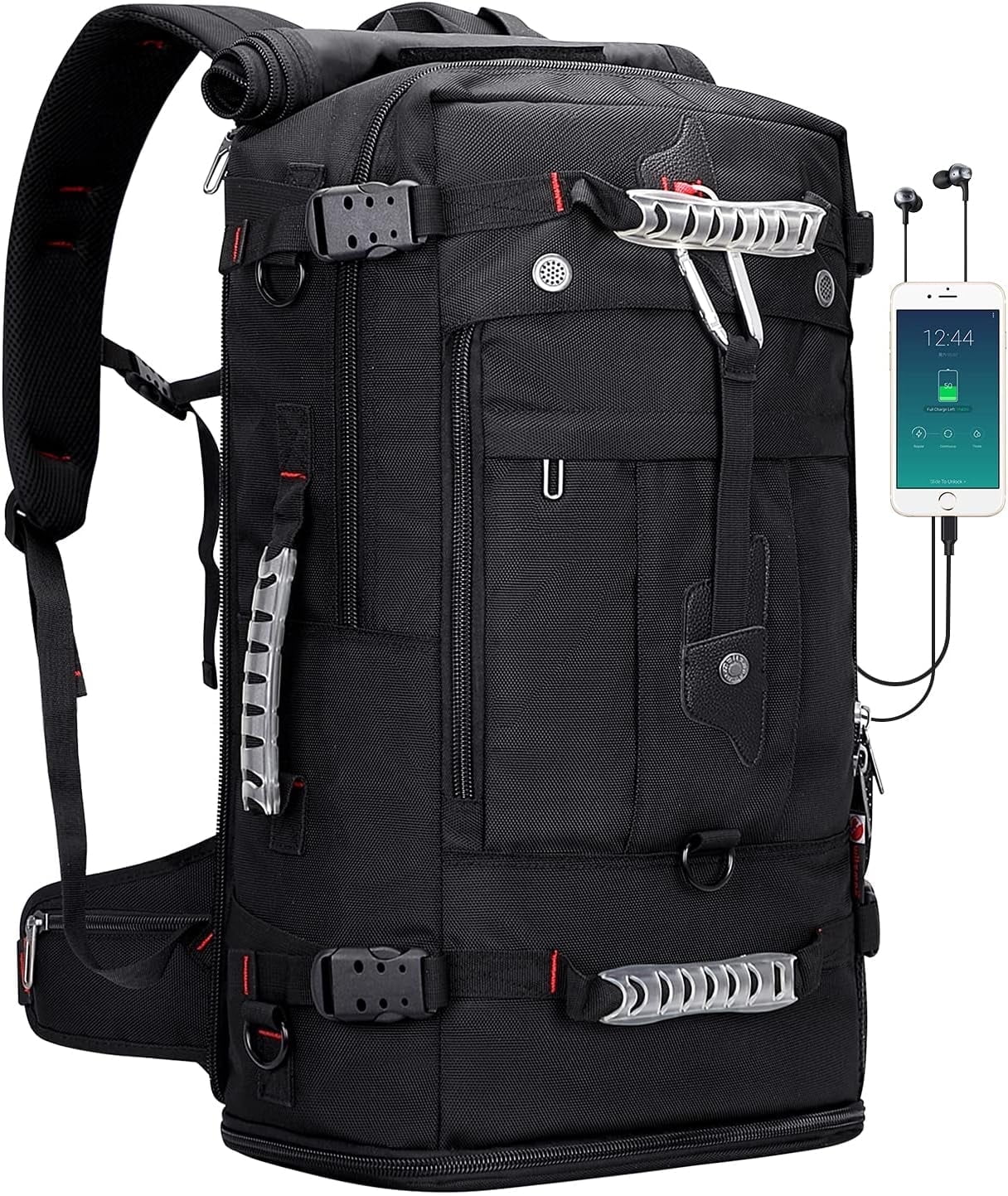 Free Shipping! WITZMAN Carry On Nylon Travel Backpack for Men ...